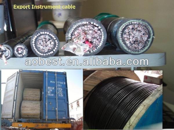 Quality 4mm Insulated Copper Conductor Pairs Twisted Control Cable for Precise Control for sale