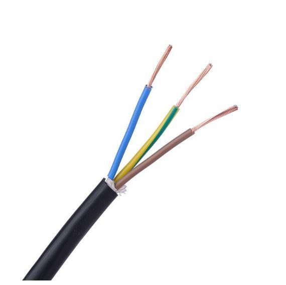 Quality Flexible Rubber Insulated H07RN-F 2.5 mm2 Copper Conductor Cable for 12V for sale