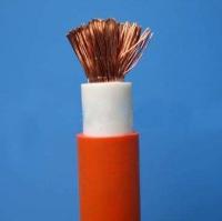 China Medium Voltage Construction Copper Conductor Welding Cable with Flexible Rubber Sheath for sale