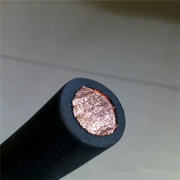 Quality 2/0 AWG Copper Flexible Rubber Insulated Welding Cable for Low Voltage Power for sale