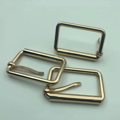 China Decoração quadrada dos acessórios de roupa da fivela de cinto dos homens do metal do ouro à venda