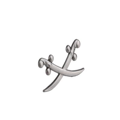 Cina Stella aguzza del commissariato di polizia cinque su ordinazione del distintivo del metallo della lega di alluminio 5cm-8cm in vendita