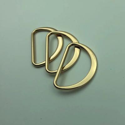 Cina Euro accessori del metallo D Ring Buckle For Bag Fashion di Gloden dello zaino in vendita