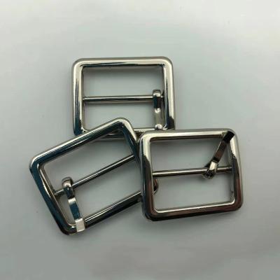 China Gespen van de ijzer de Zilveren 31.5x22mm Riem zonder de decoratie van de Nikkelhandtas Te koop