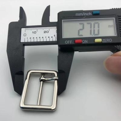 China Gespen van de ijzer de Zilveren 31.5x22mm Riem zonder de decoratie van de Nikkelhandtas Te koop