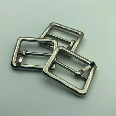 China Gespen van de ijzer de Zilveren 31.5x22mm Riem zonder de decoratie van de Nikkelhandtas Te koop