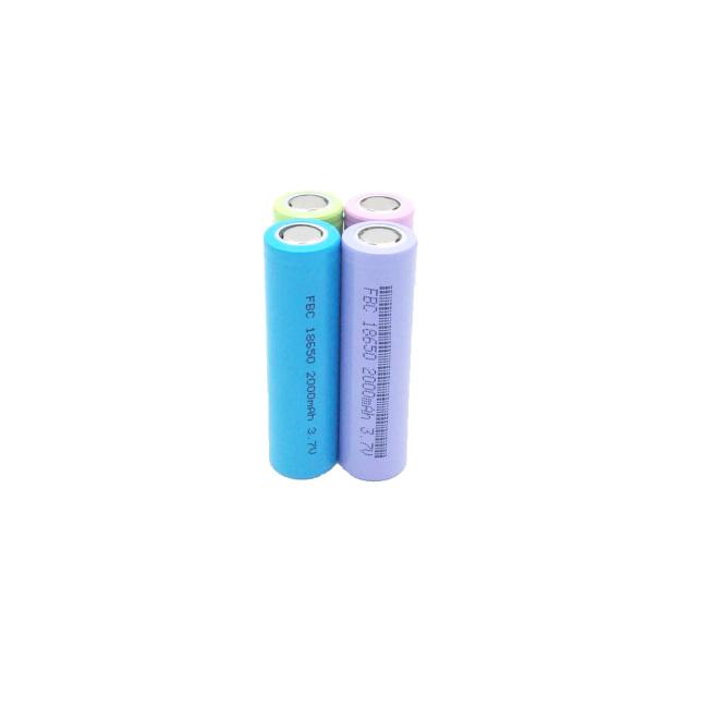 De cilindrische Lossing van 3.7V 18650 Li Lon Battery 2200mAh 1c 5c 10c voor Tesla-de Cel van Autobatterijen