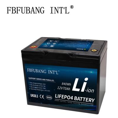 Cina Litio ricaricabile Ion Electric Vehicle Battery della batteria del carretto di golf 70ah 12V 24V in vendita
