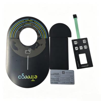 China Control Panel Printable Plastic Sheets UV Silk Screen Printing For Medical Equipment for sale