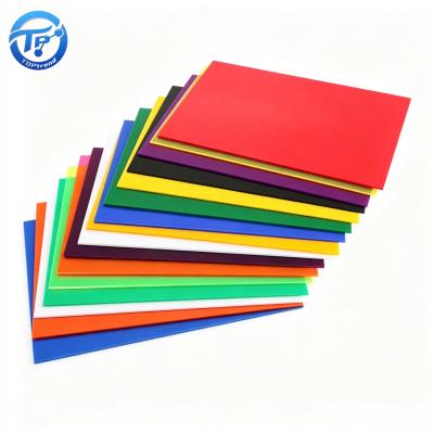 China Colored Acrylic Plastic Sheets Solid Color Cast Acrylic Panel Custom Size For Signage DIY for sale