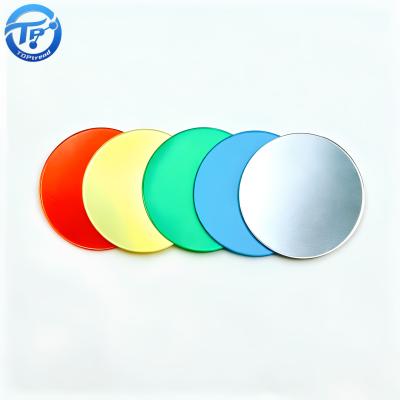 China 60mm Colorful Acrylic Sensory Mirror Discs For Mosaic Wall Decor DIY Craft Education Kit for sale