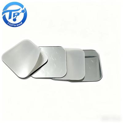 China Square PS Mirror Sheet Shatterproof Self Adhesive Mirror Tile 1.8mm Thickness for sale