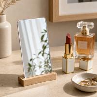 China Shatterproof Rectangular Back-Painted Mirror Tiles HD Frameless Plastic Mirror Sheets for Decor for sale