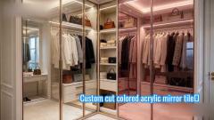 Multi color acrylic mirror sheet