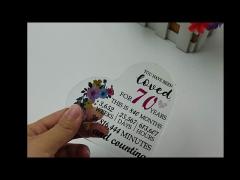 Heart Shaped Acrylic Block Plaque