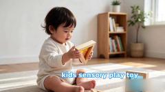 wood framed sensory mirror block