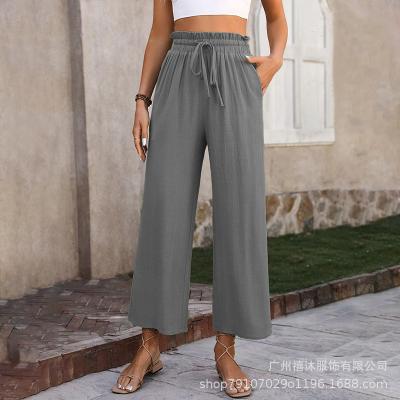 China 20 to 30 working days production time mid rise waist slim straight fit pants crafted for corporate uniforms and professional wear for sale