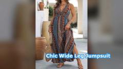 Elegant Wide Leg Jumpsuit