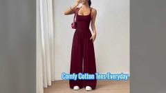 Women's Cotton Tees Comfort Style Everyday Wear