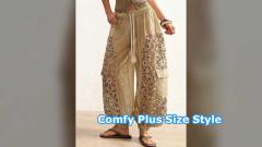Plus Size Solid Shirt Comfy Chic