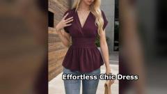 Summer Dress Chic Slimming One Piece Style