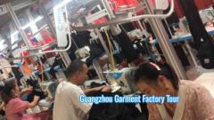 Guangzhou Garment Factory: Fabric Cutting & Sewing Workshop Tour