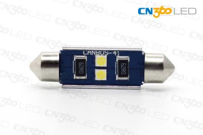 China Vehicle SMD 3030 12V 41MM Festoon LED Dome Light Bulbs 6500k for sale