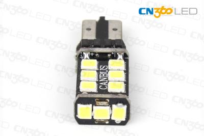 China High Power Canbus Wedge T10 15SMD White Error Free Automotive LED Bulbs for sale