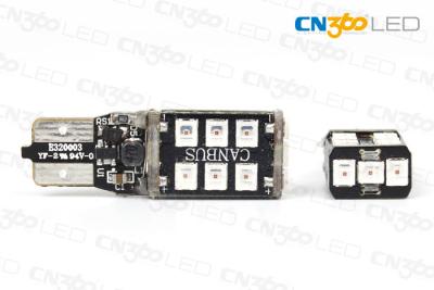 China Automotive Led Parking Lights T10 15smd , Energy Saving Canbus LED Bulbs for sale