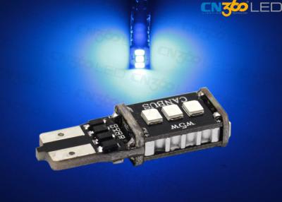 China Canbus LED Lights SMD2835 Canbus 4.5W T10 Automotive LED Bulbs Pure Blue Color for sale