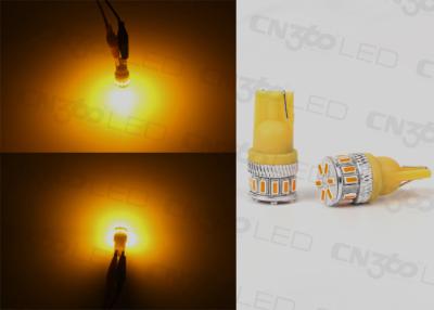 China Amber Yellow T10 LED Bulb Side Marker Light Extremely Bright CE RoHS for sale