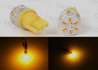 China Ultra Bright Amber 3014 SMD T10 LED Bulb For Side Marker Light for sale