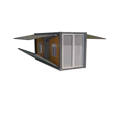 China 2021 new design modern folding prefab cabin kit/ foldable container house/fold up Australian flat for sale