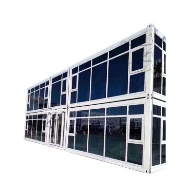 China 12m x2.4m flat pack container houses 4 bedroom modular box building prefab apartment building for sale