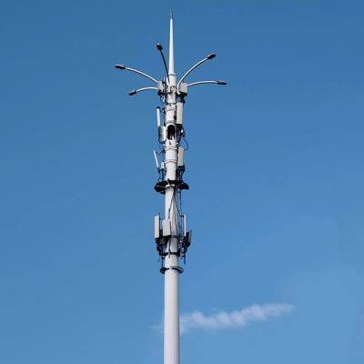 China High performance ASTM A572 GR65 Steel Telecommunication Post for sale