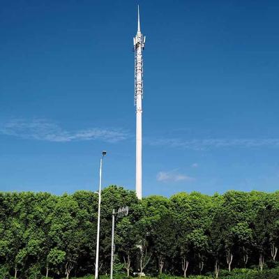 China Hot Dip Galvanized Telecommunication Post With Customizable Height And Wind Design for sale