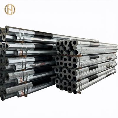 China High-Strength Octagonal Steel Power Poles – Conical Baseplate Design for Stable Electrical Support for sale