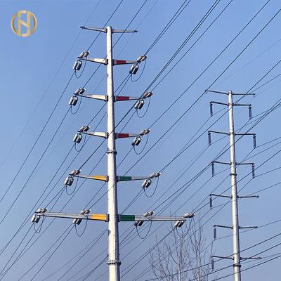 Cina Immersione calda Pali d'acciaio galvanizzato 2.5mm - 20mm per le linee di trasmissione sopraelevate in vendita