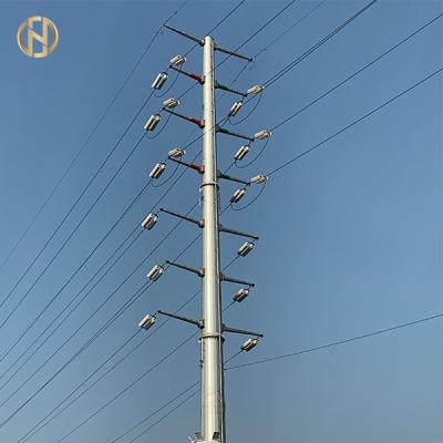 Cina 10 - la immersione calda di 30M ha galvanizzato Palo ASTM 123 ASTM 153 30FT 10KV - 550KV in vendita