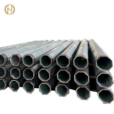 Cina Immersione calda palo pratico d'acciaio galvanizzato 35FT 40FT 10.5m 12m per distribuzione di energia in vendita
