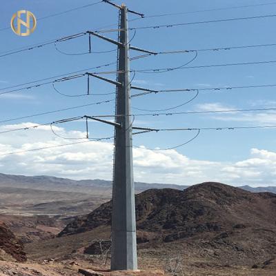 Cina Materiale dell'acciaio Q345B GR65 della laminazione a caldo di Electric Power Palo 132KV di alta qualità in vendita