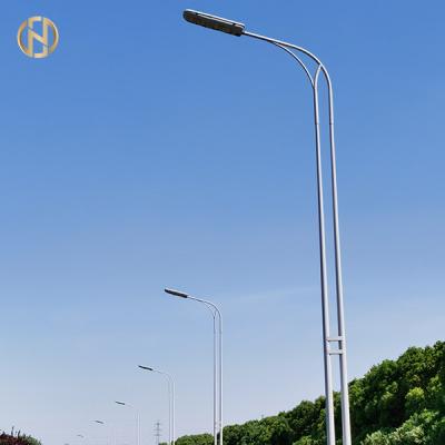 China Hot Dip Galvanized Octagonal Solar Street Light Pole Design for Conical/ Polygonal/Round or others Multi-pyramidal Shape for sale