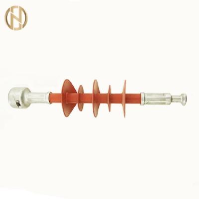 China Red Color Pole Accessories , 10-500kV Composite Suspension Insulator for sale