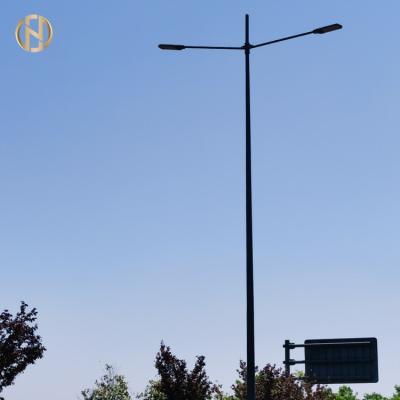 China Customizable Electical Outdoor Solar Street Light Pole Design With Hot-Dip Galvanized Coating for sale