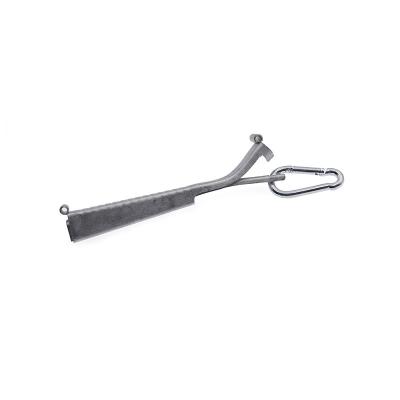 China Optical Fiber Drop Wire Cable Clamp FTTH Adjustable Telecom Flat for sale