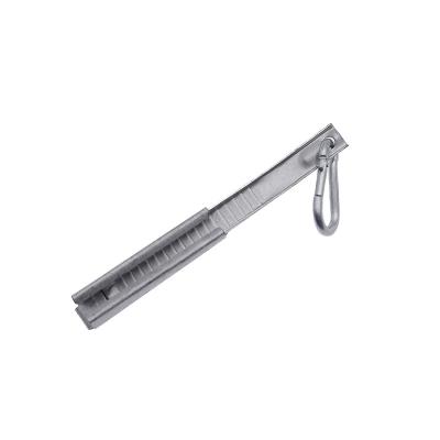China Optical Fiber Drop Wire Cable Clamp FTTH Adjustable Telecom Flat for sale