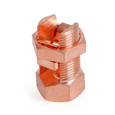 China Imported Copper Bolt Connector Cable Clamp Power Line Link Fitting for sale
