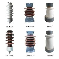 China Electric Power Porcelain Insulators Insulation Control Circuit Post Type for sale