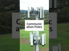 Telecommunication Poles Communication pole Signal pole Metal rod