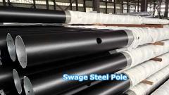 #Manufacturing#Swage Pole How Power Poles Are Made: Swage Pole Manufacturing Process ⚡#Shorts